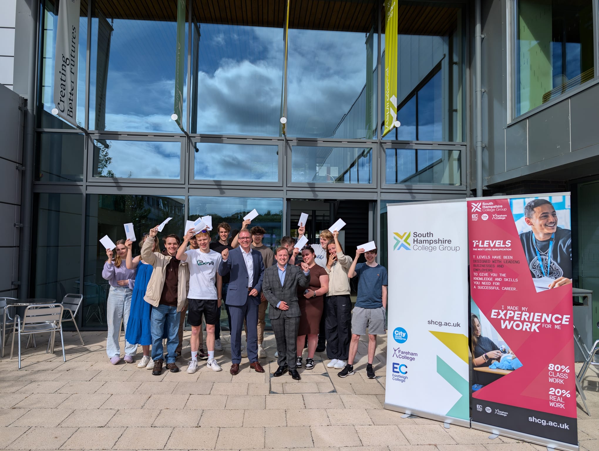 Students Celebrate on Results Day at South Hampshire College Group ...